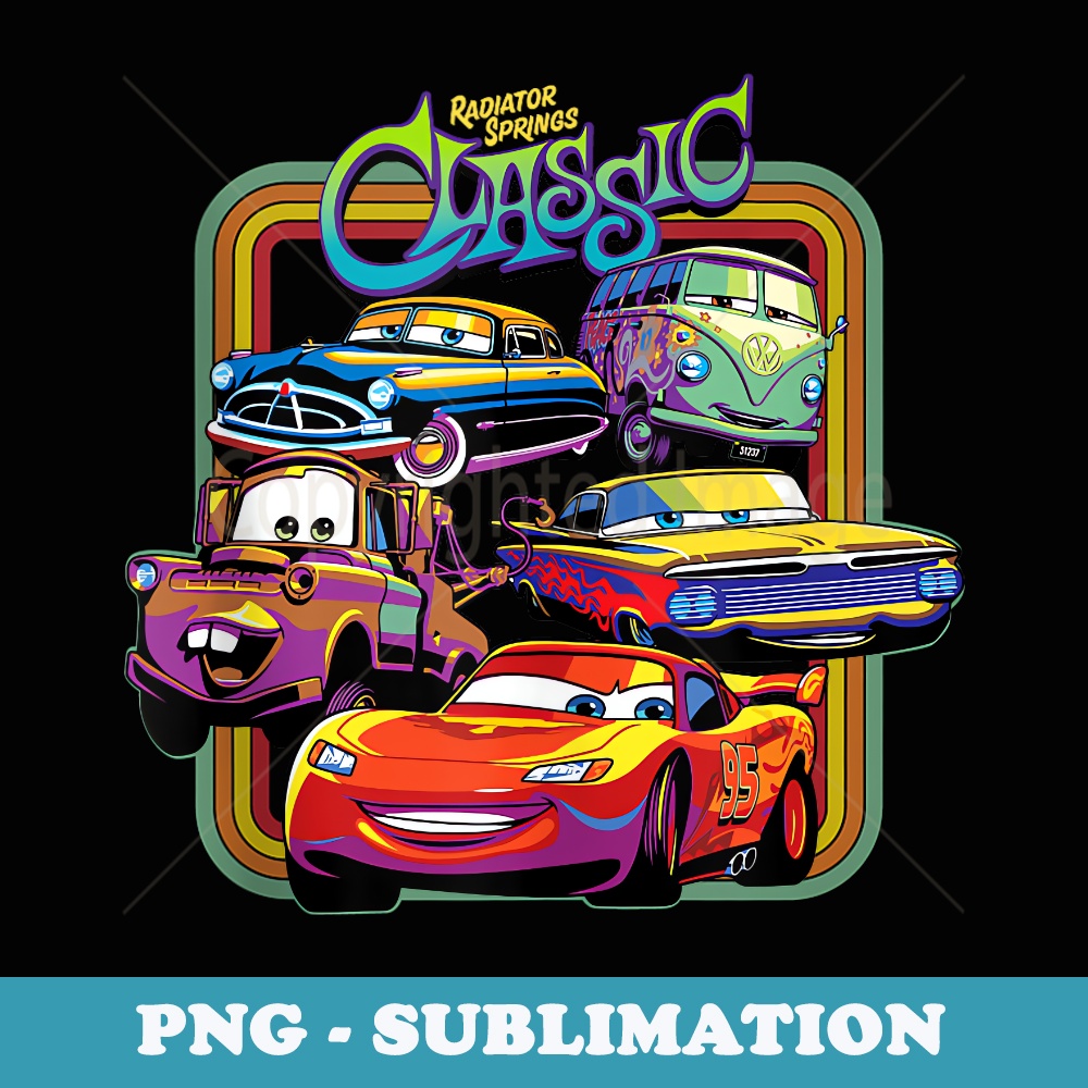 Disney PIXAR Cars Radiator Springs Classic - Exclusive PNG S | Inspire ...
