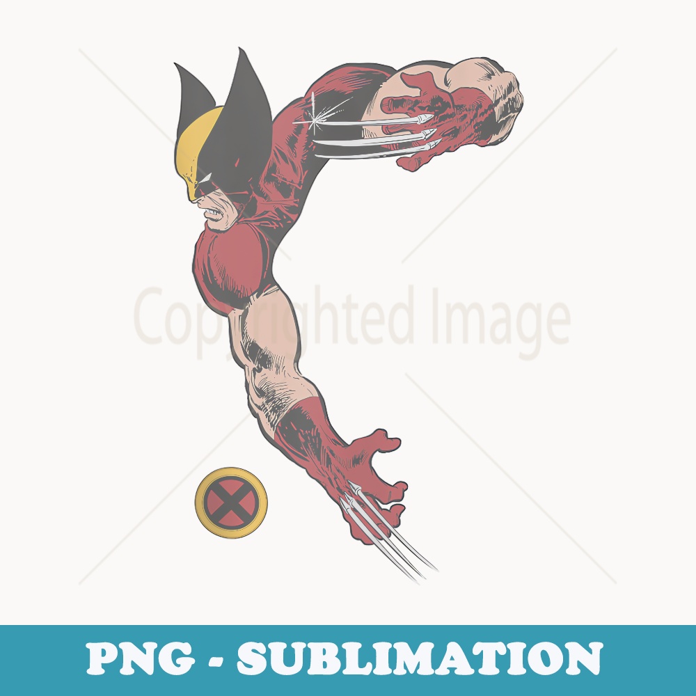 Marvel X-Men Wolverine Upper Body Cropped Shot Vintage - Dec | Inspire ...