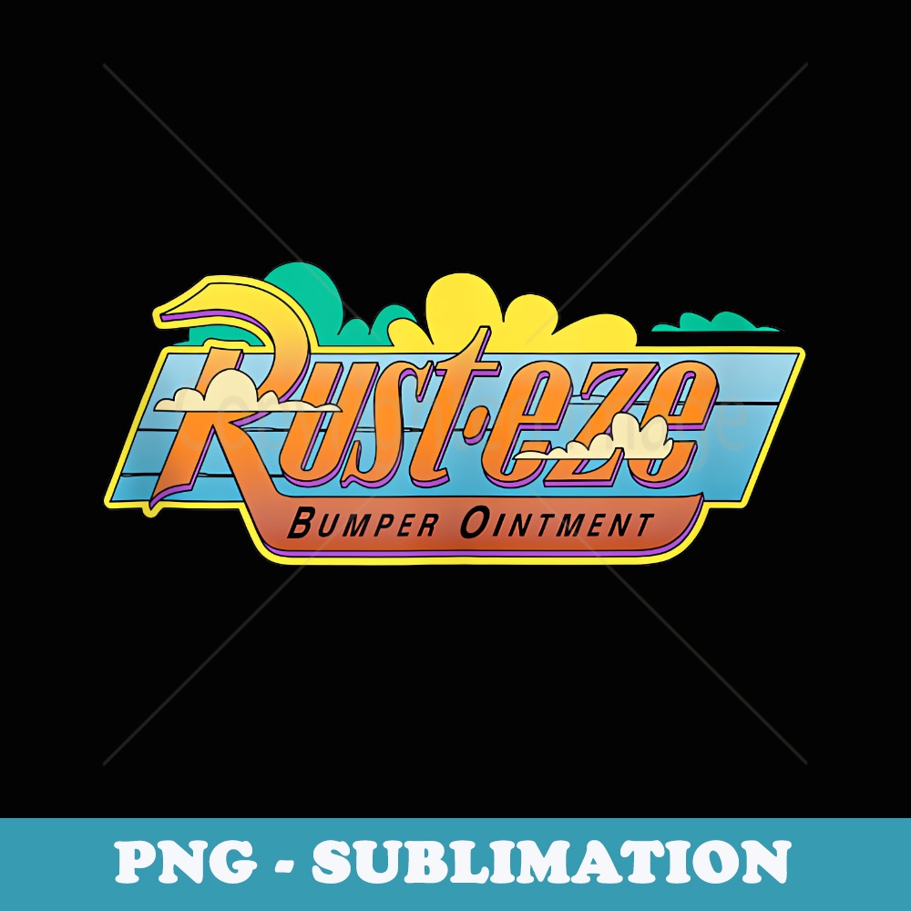 Disney Pixar Cars Rust-eze Bumper Ointment Retro Logo - Crea | Inspire ...