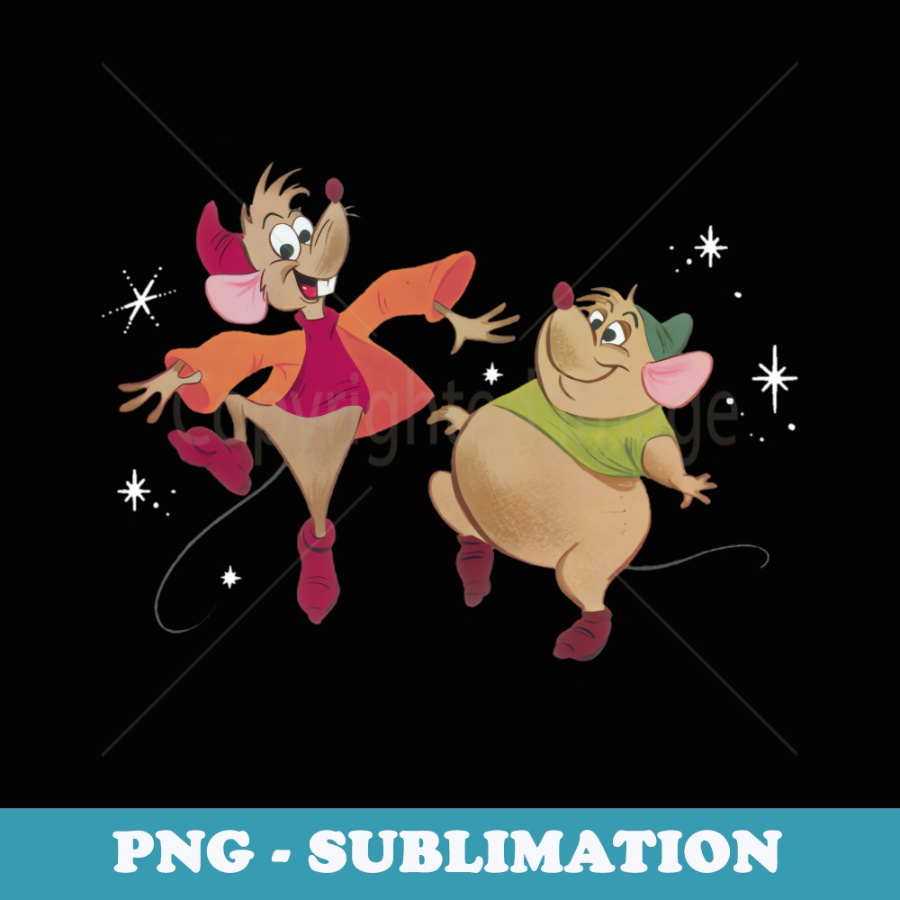 Disney Cinderella Jaq And Gus Sparkle - PNG Transparent Subl | Inspire ...