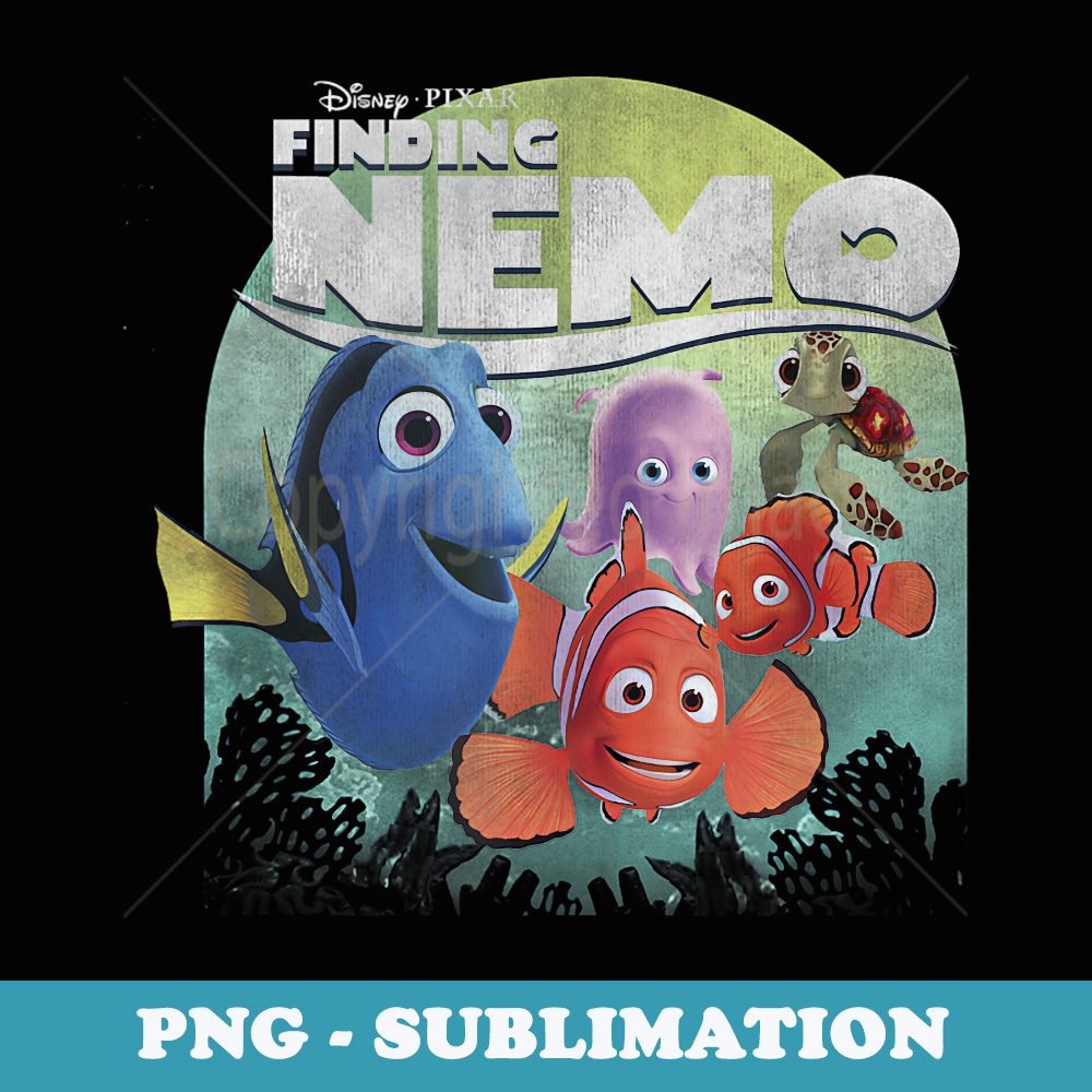 Disney Pixar Finding Nemo Group Shot - Exclusive Sublimation | Inspire ...