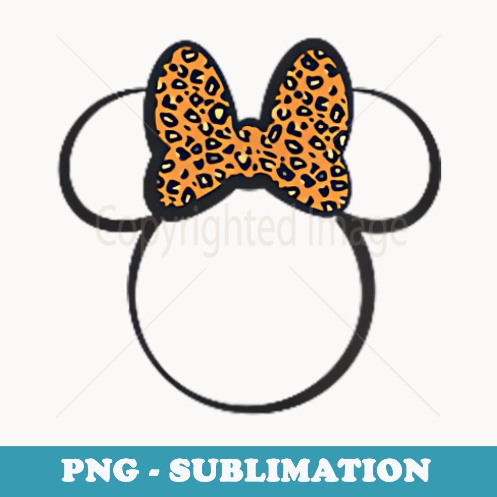 Disney Minnie Mouse Leopard Print Bow Pocket Minnie Ears - P | Inspire ...