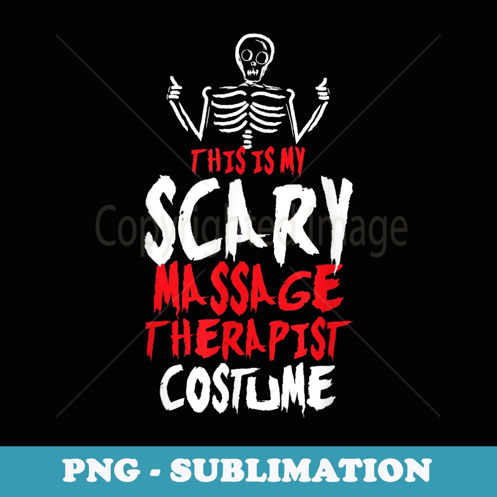 Halloween Scary Massage Therapist Costume Massage Therapy - | Inspire ...