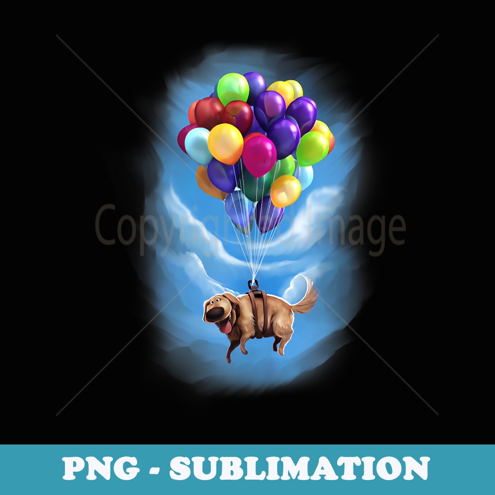 Disney Pixar Up Dug Balloon Floating - Digital Sublimation D | Inspire ...