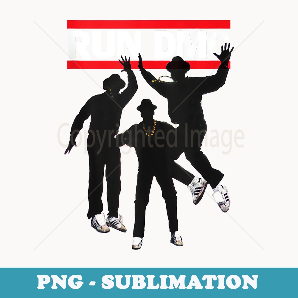 RUN DMC Jump Logo - PNG Transparent Sublimation File | Inspire Uplift