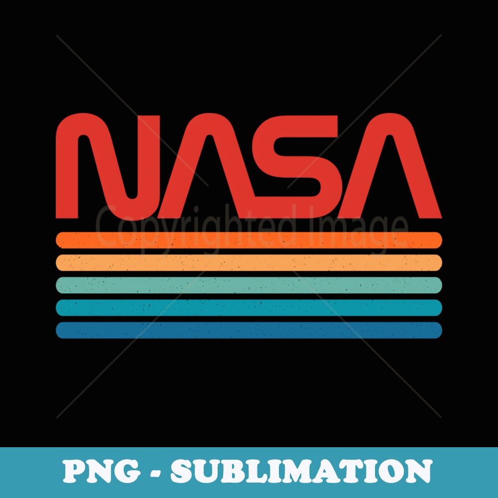 60s 70s Vintage Retro NASA Worm Logo Vintage NASA Logo - Exc | Inspire ...