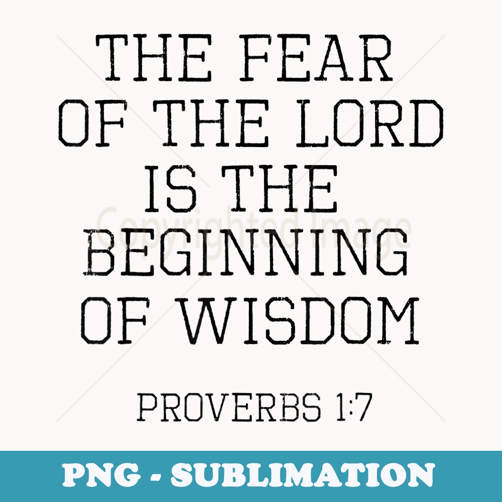 Proverbs 17 Fear Of The Lord Wisdom Bible Verse Text - Exclu | Inspire ...