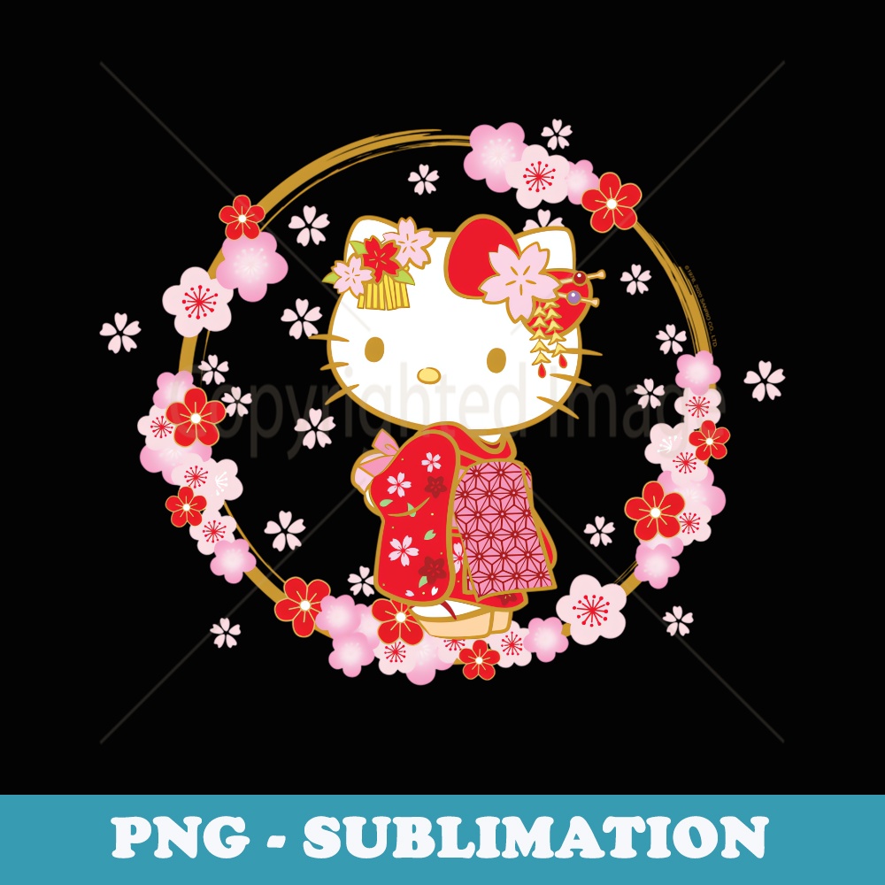 Hello Kitty Sakura Spring - Exclusive Sublimation Digital Fi | Inspire ...