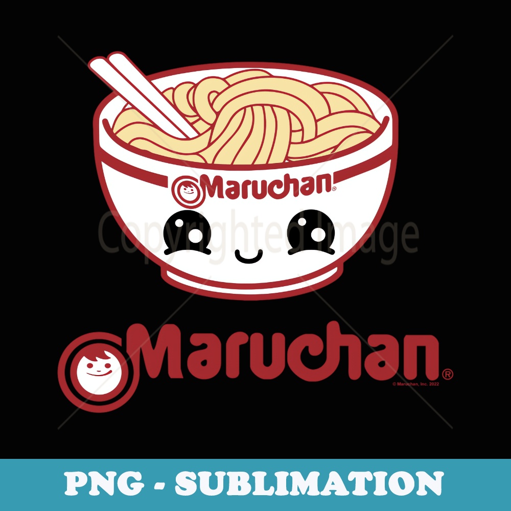 Maruchan Cute Noodle Bowl Face Logo - Instant Sublimation Di | Inspire ...