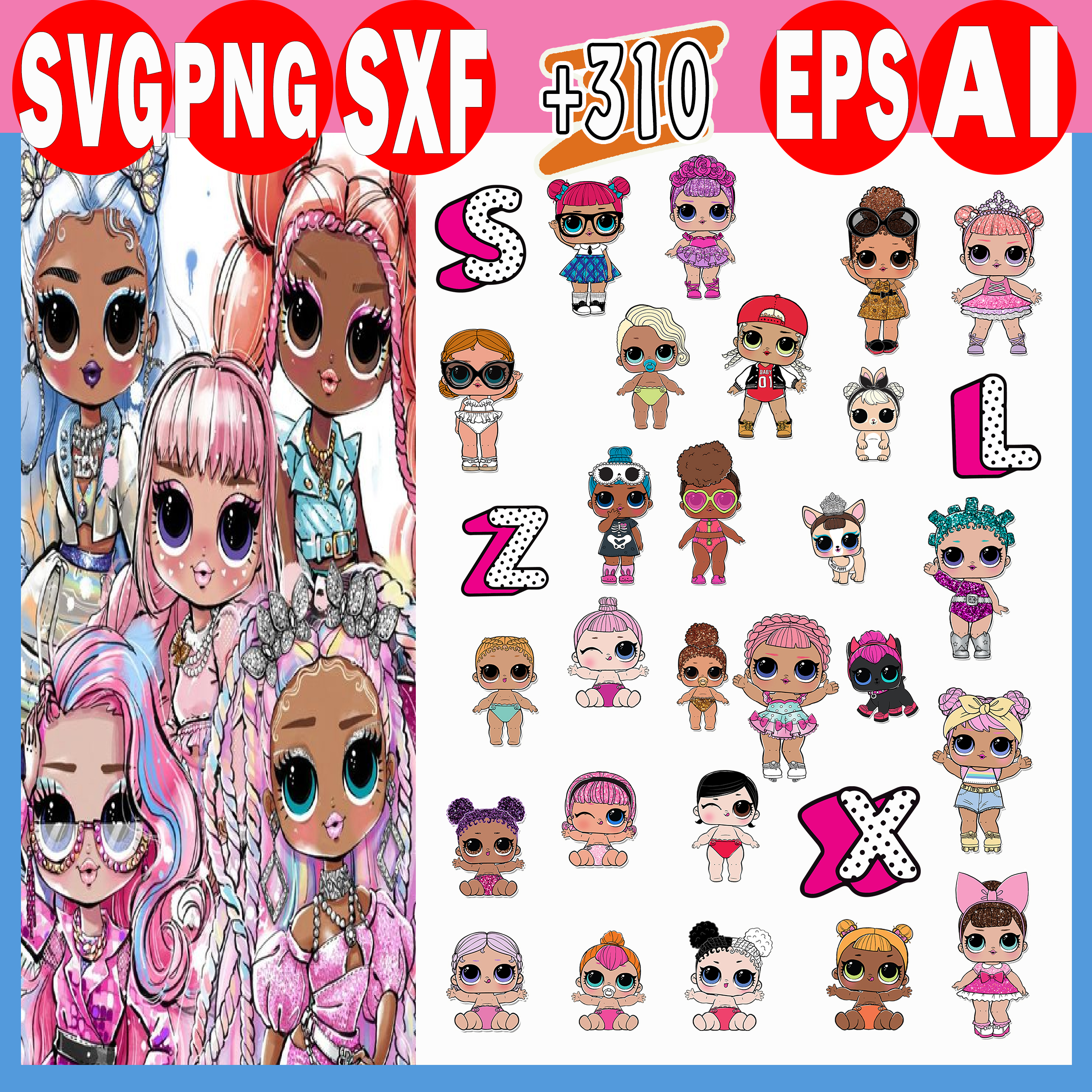 LOL Doll SVG,LOL Doll characters SVG ,LOL Doll logo SVG ,LOL | Inspire ...