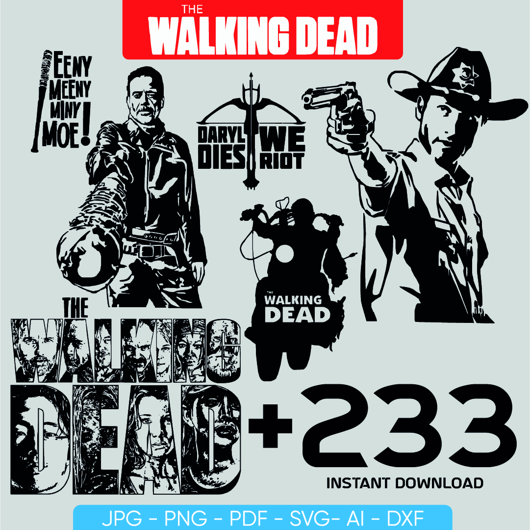Walking Dead Svg | Inspire Uplift
