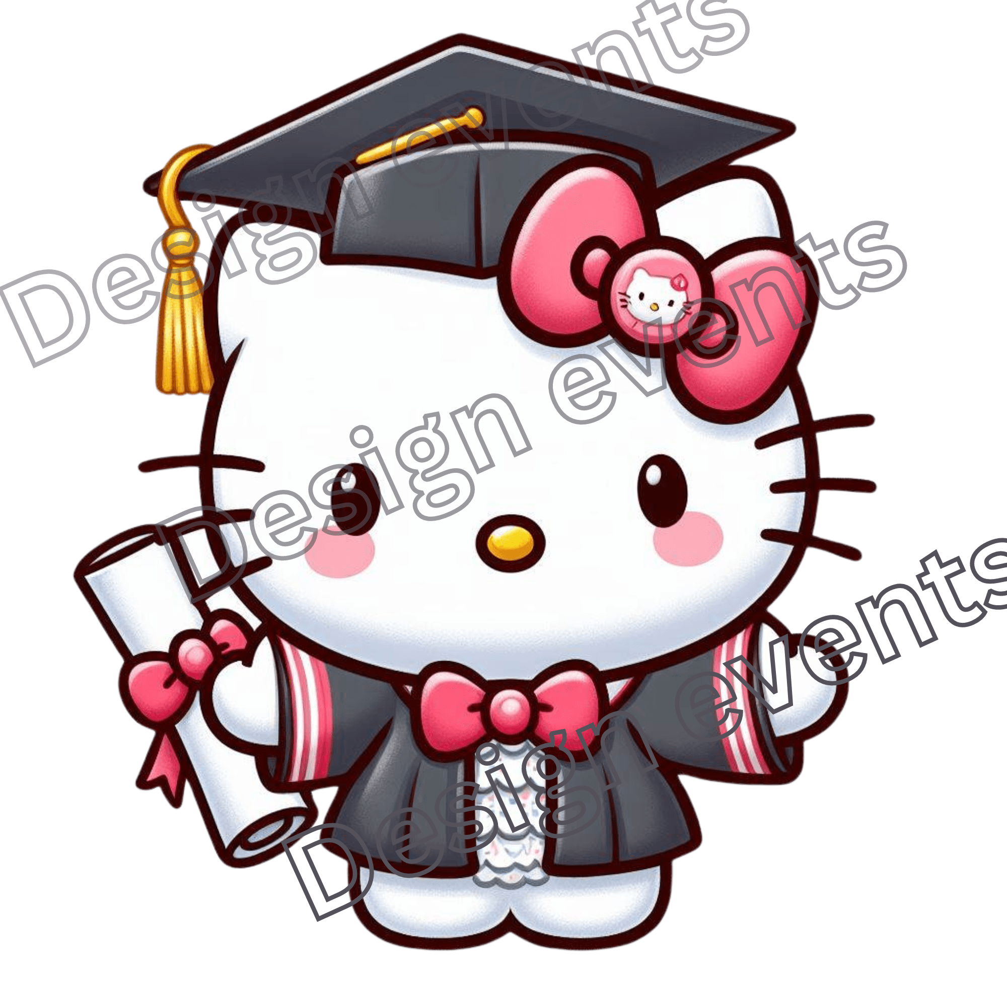 Hello Kitty Graduation PNG | Cute & Customizable Graduation | Inspire ...