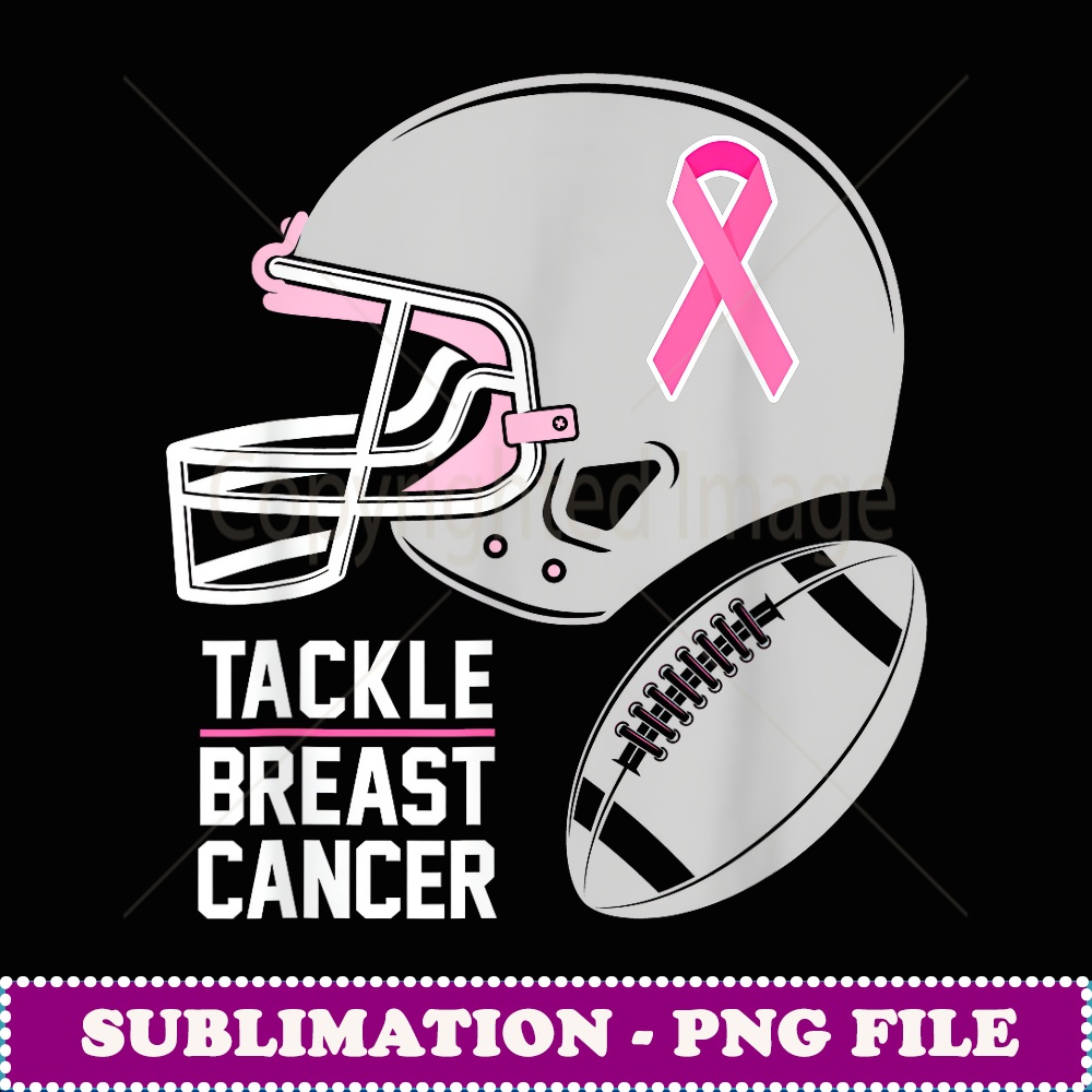 Tackle Breast Cancer Football Breast Cancer Awareness - Arti | Inspire ...
