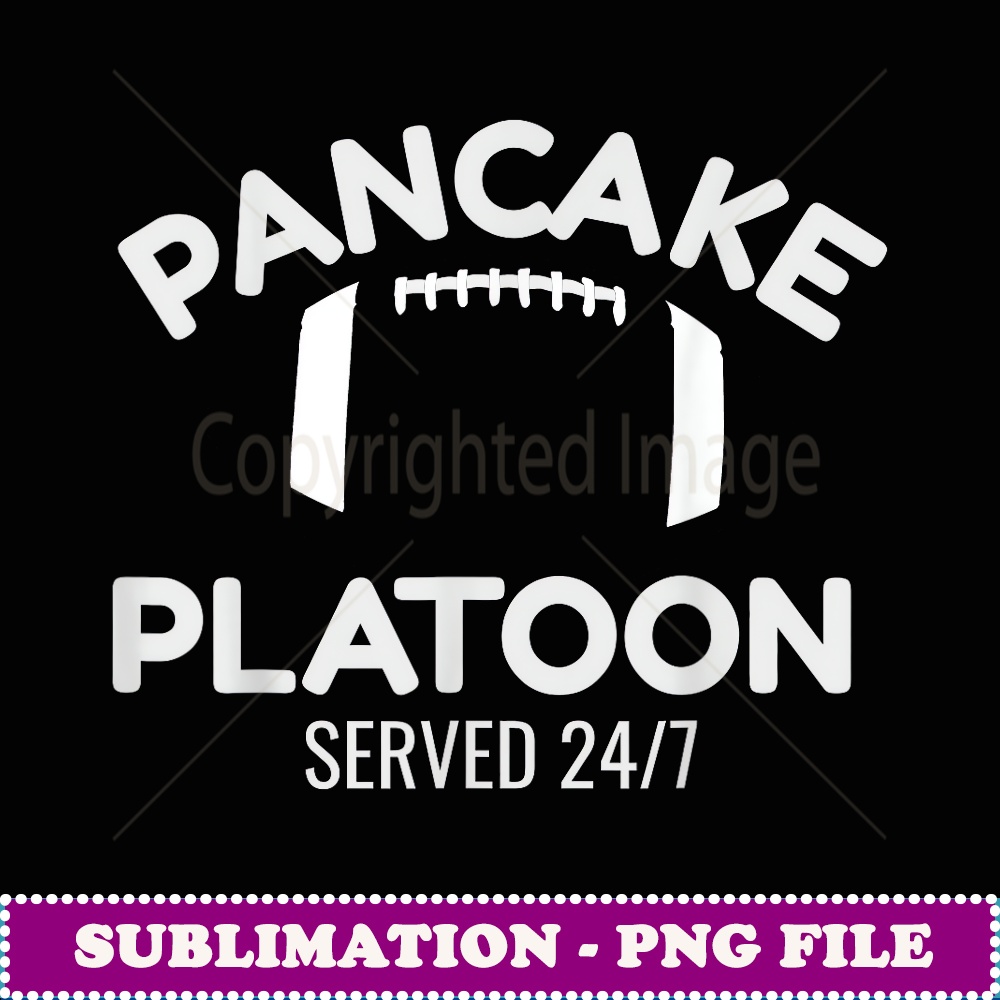 Football Offensive Lineman Pancake Platoon Men - Retro PNG S | Inspire ...