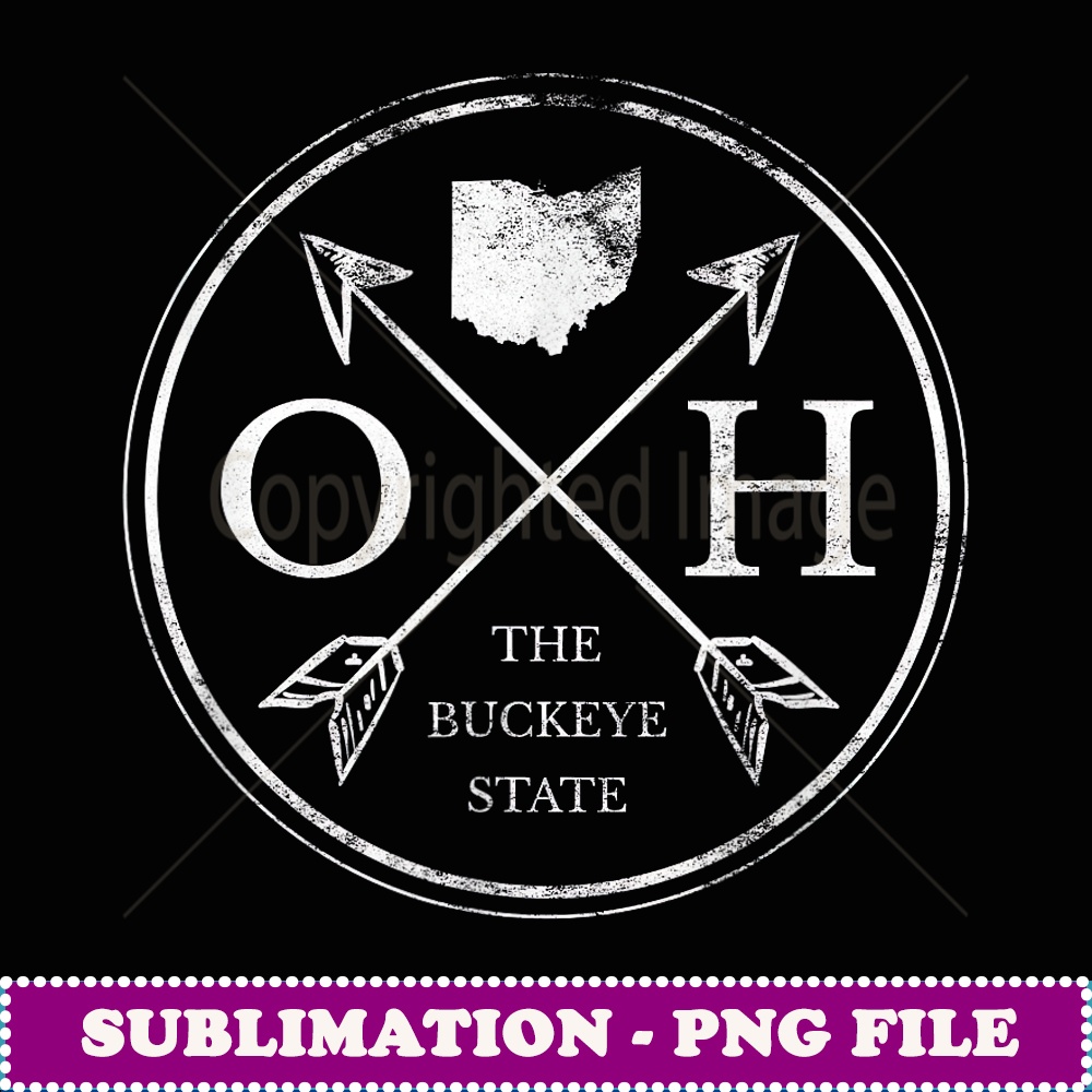 Cute Ohio OH The Buckeye State - PNG Transparent Digital Dow | Inspire ...