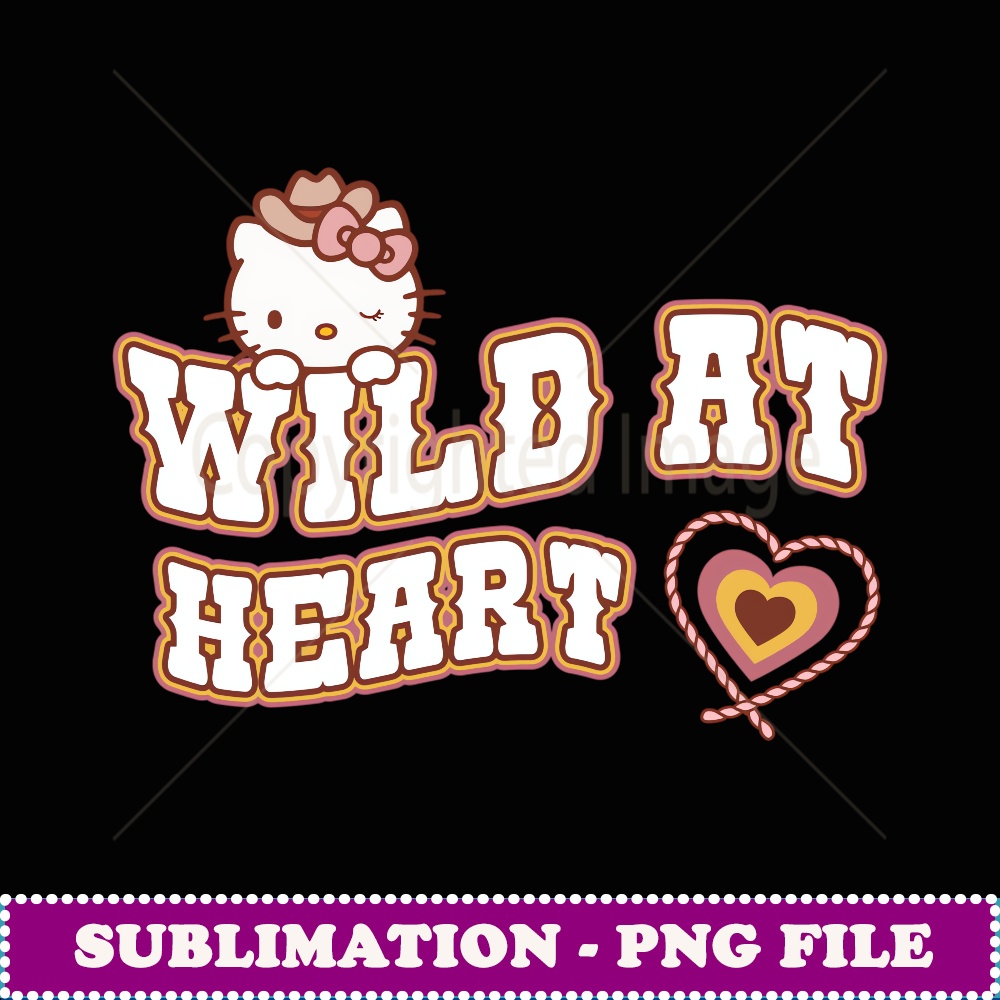 Hello Kitty Wild At Heart - Premium Sublimation Digital Down | Inspire ...