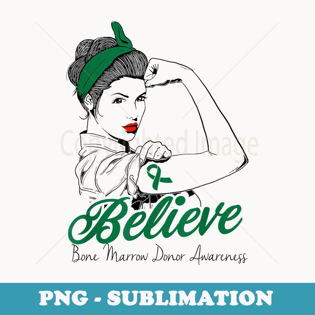 Bone Marrow Donor Unbreakable Green Ribbon Superhero Gift - | Inspire Uplift