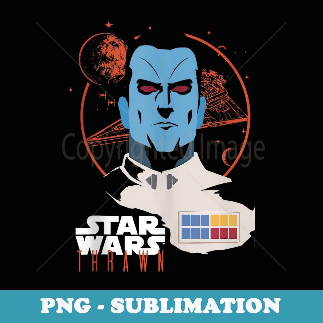 Star Wars Thrawn Portrait - PNG Transparent Sublimation File | Inspire ...