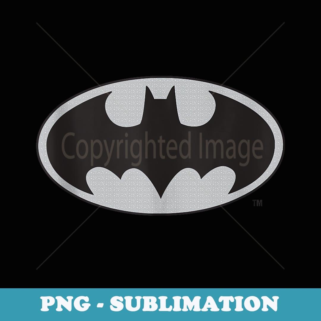 DC Batman Logo Grey - Digital Sublimation Download File | Inspire Uplift