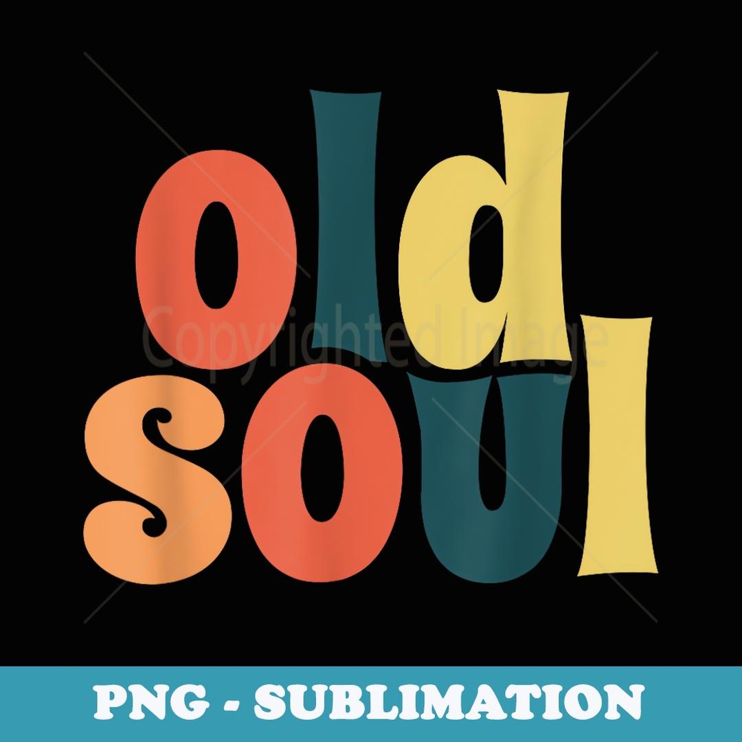 Retro Old Soul Maturity Seriousness Wisdom - Aesthetic Subli | Inspire ...