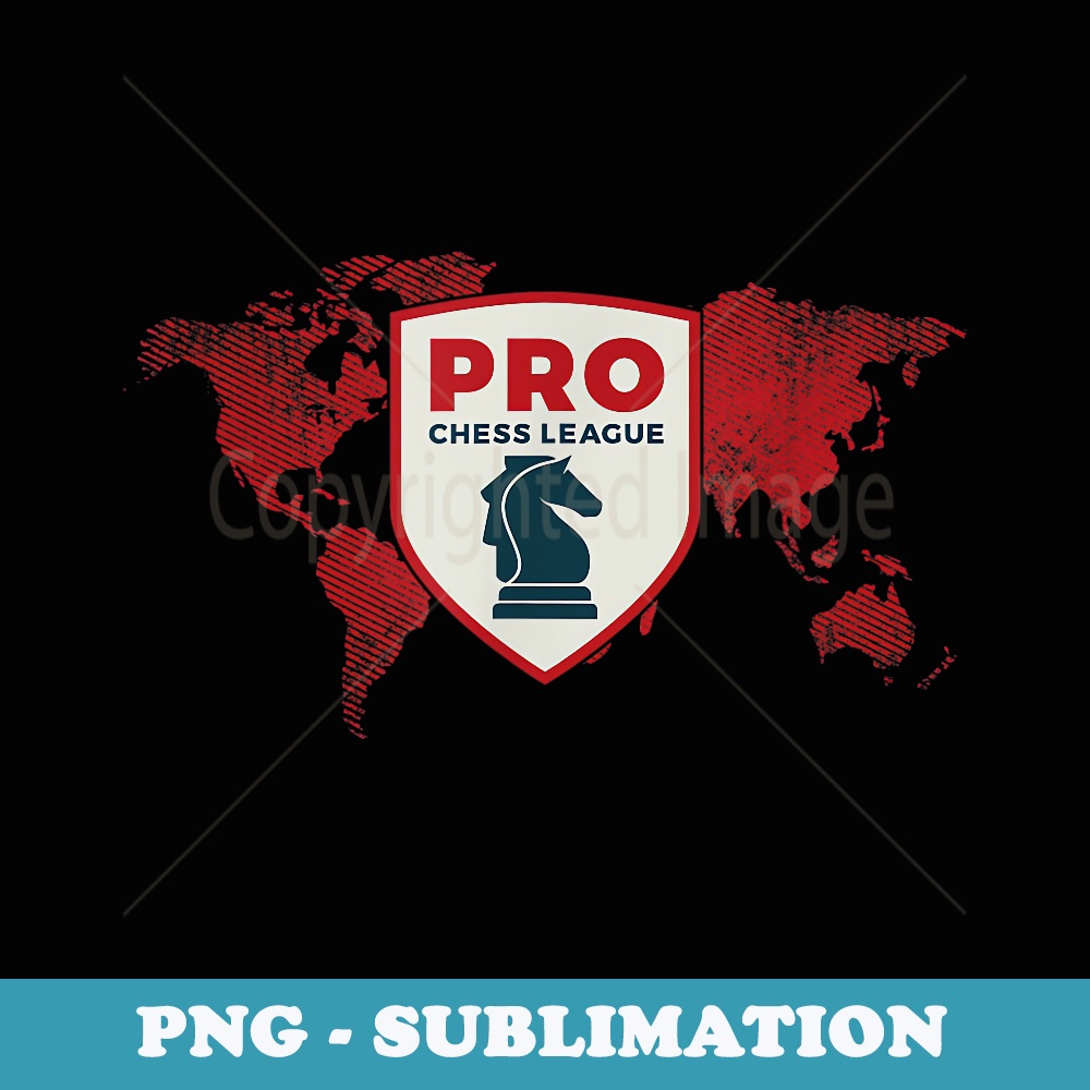PRO Chess League World Map Shield Logo - Premium Sublimation | Inspire ...