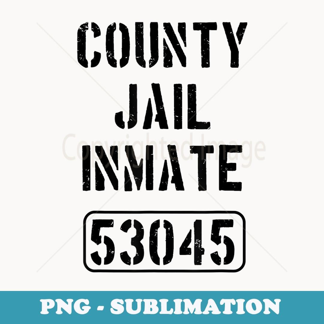 County Jail Inmate Jail Break - PNG Transparent Sublimation | Inspire ...