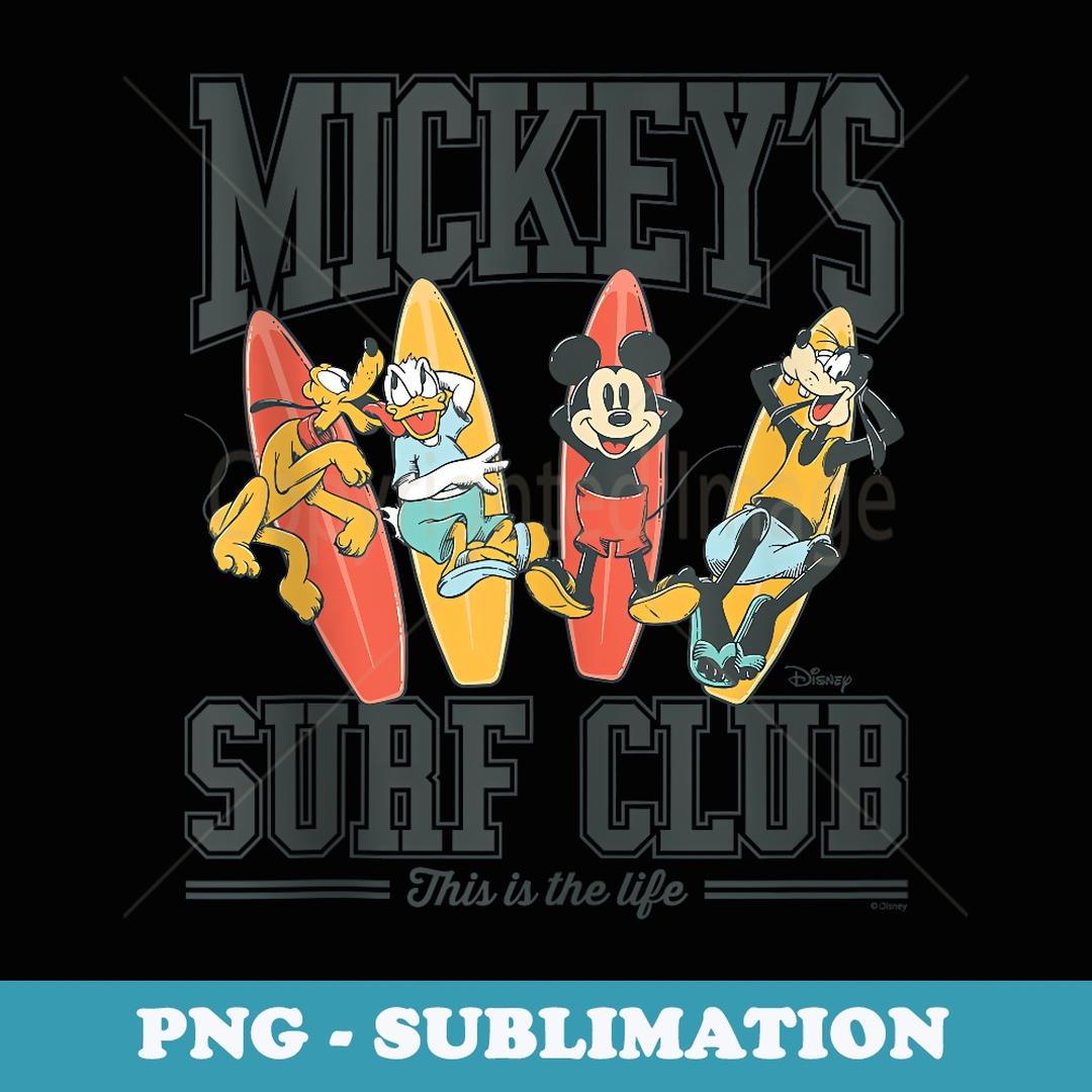 Mickey's Surf Club Mickey Mouse Pluto Donald Goofy - Decorat | Inspire ...