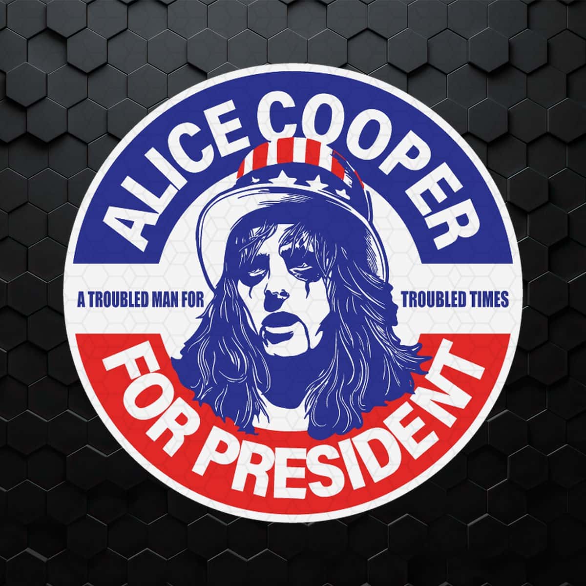 A Trouble Man Alice Cooper For President SVG | Inspire Uplift