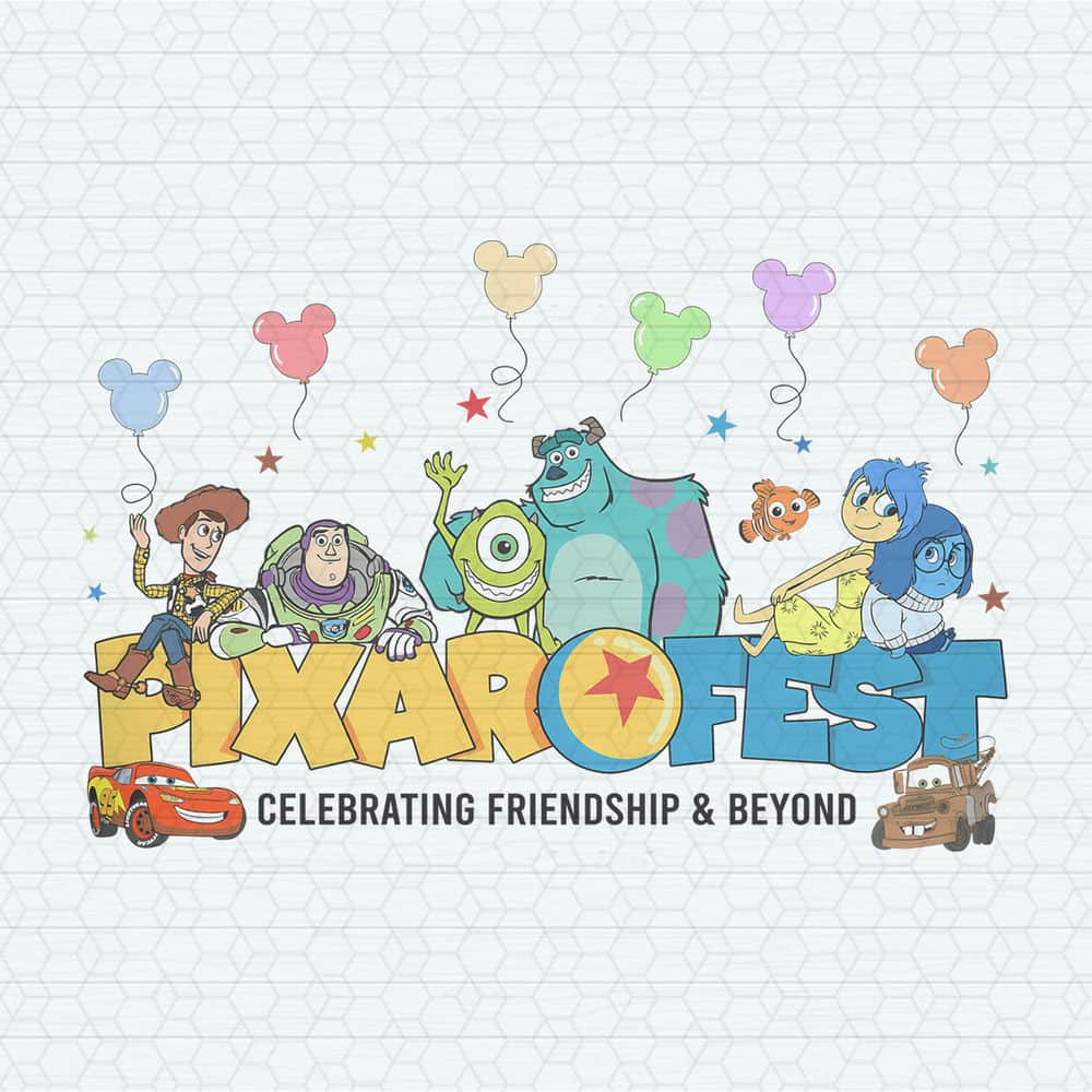 Pixar Fest Celebrating Friendship And Beyond PNG | Inspire Uplift