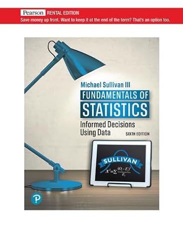 Fundamentals of Statistics: Informed Decisions Using Data 6t | Inspire ...