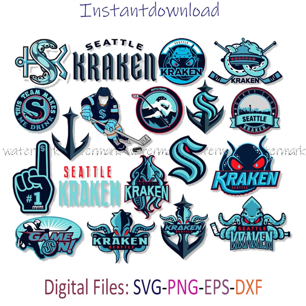 Seattle Kraken Logo SVG, Kraken Logo NHL, Seattle Kraken PNG | Inspire ...