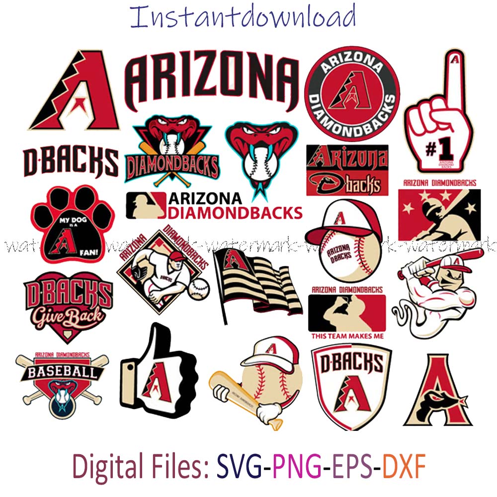 Arizona Diamondbacks Logo SVG, Diamondbacks Logo PNG, Diamon | Inspire ...
