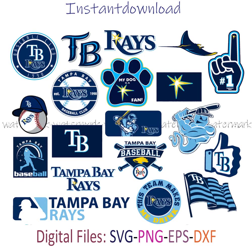 Tampa Bay Rays Logo SVG, Rays Logo PNG, Tampa Bay Rays Symbo - Inspire ...