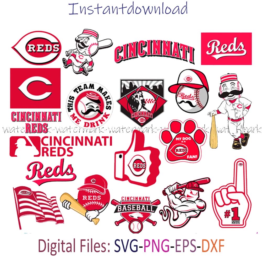 Cincinnati Reds Logo SVG, Cincinnati Reds PNG, Cincinnati C - Inspire ...