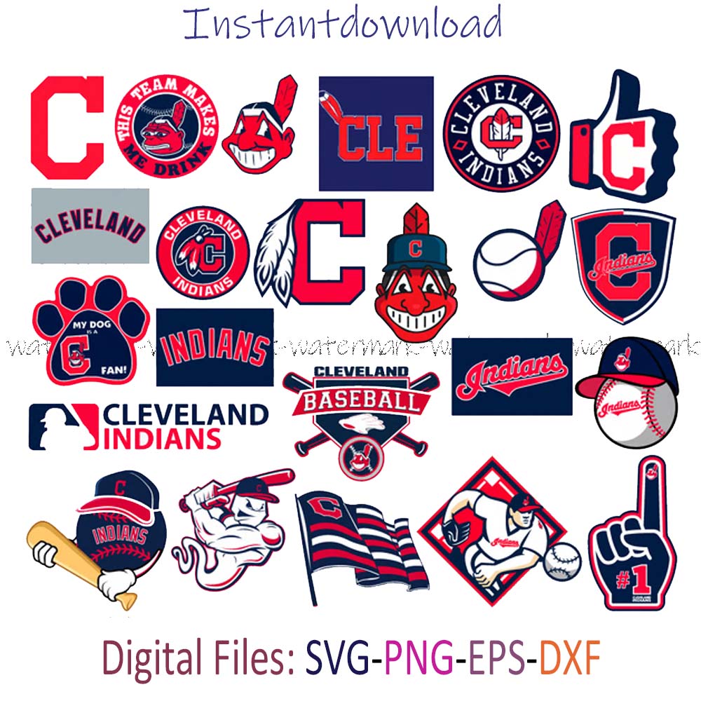 Cleveland Indians Logo SVG, Indians PNG, Cleveland Baseball | Inspire ...