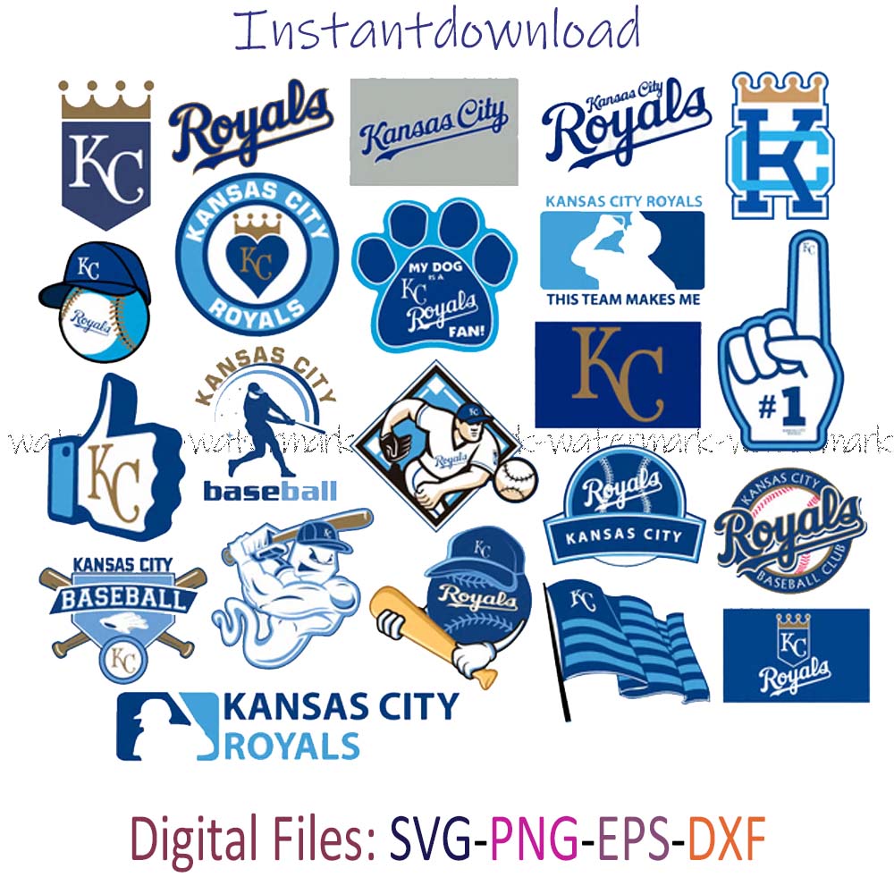 Kansas City Royals Logo SVG, Royals Logo, KC Royals Emblem, - Inspire ...