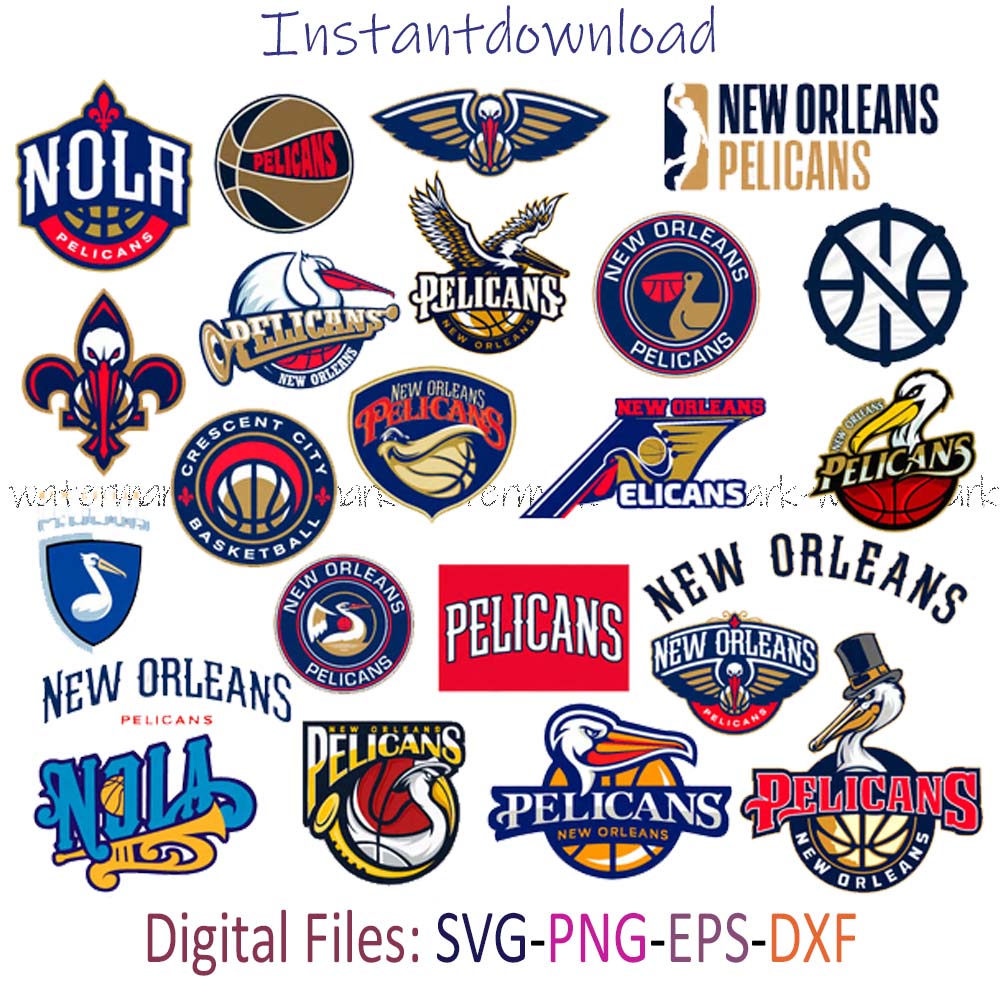 New Orleans Pelicans Logo SVG, NBA Pelicans Logo, Pelicans L | Inspire Uplift