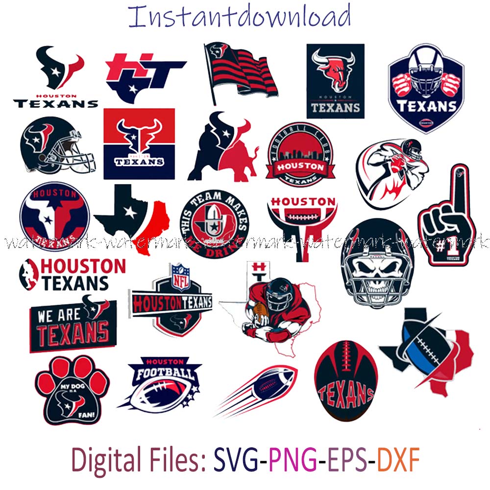 Houston Texans Logo, Houston Texans SVG, Printable Houston T - Inspire ...