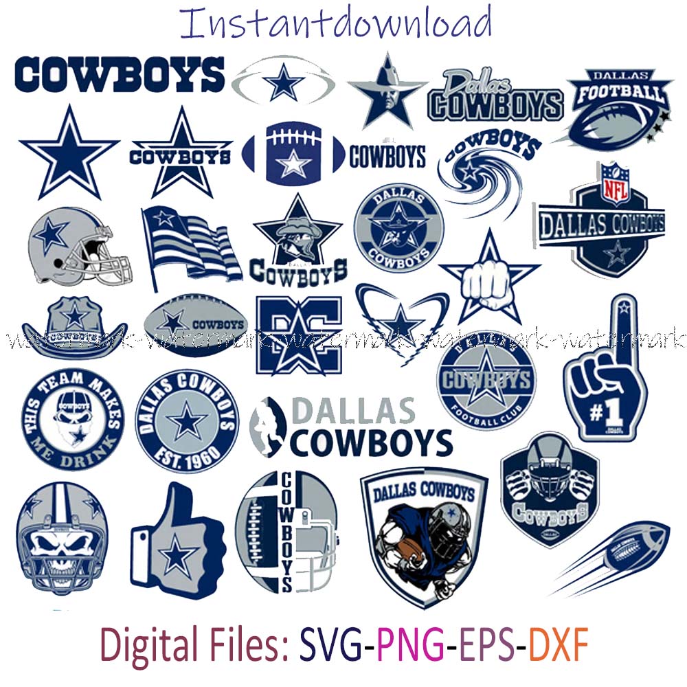 Dallas Cowboys SVG, Dallas Cowboys Silhouette, Dallas Cowboy | Inspire ...