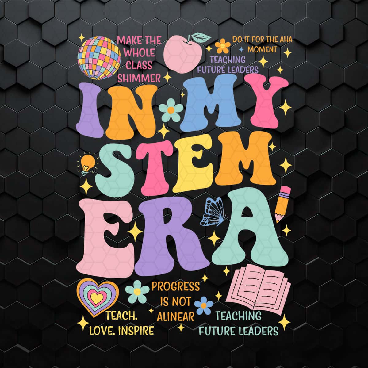 In My Stem Era Math Teacher SVG | Inspire Uplift