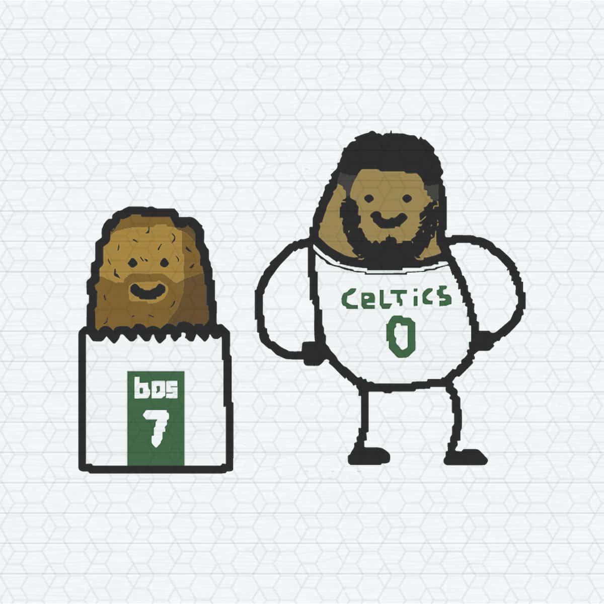 Hash Brown And Potatum Boston Celtics SVG | Inspire Uplift