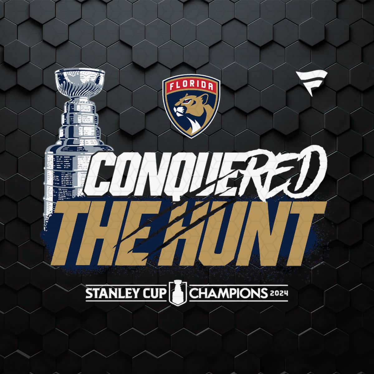 Conquered The Hunt Stanley Cup Champions SVG | Inspire Uplift