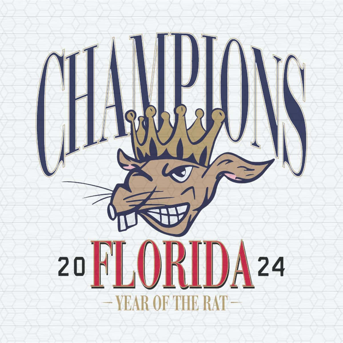 Champions Florida Year Of The Rat 2024 SVG | Inspire Uplift