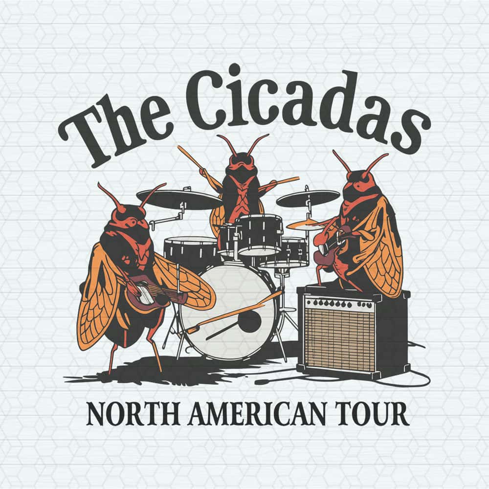 The Cicadas North American Tour SVG | Inspire Uplift