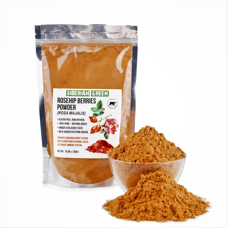 Siberian Rose Hips Powder 300g Rosehips Herbal Tea Flour fro | Inspire ...