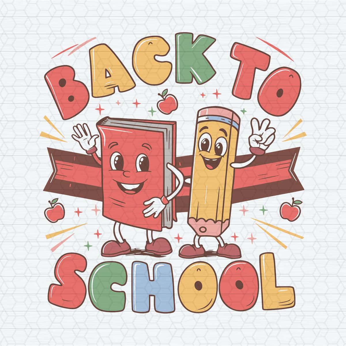 Funny Meme Ruler Book Back To School SVG | Inspire Uplift