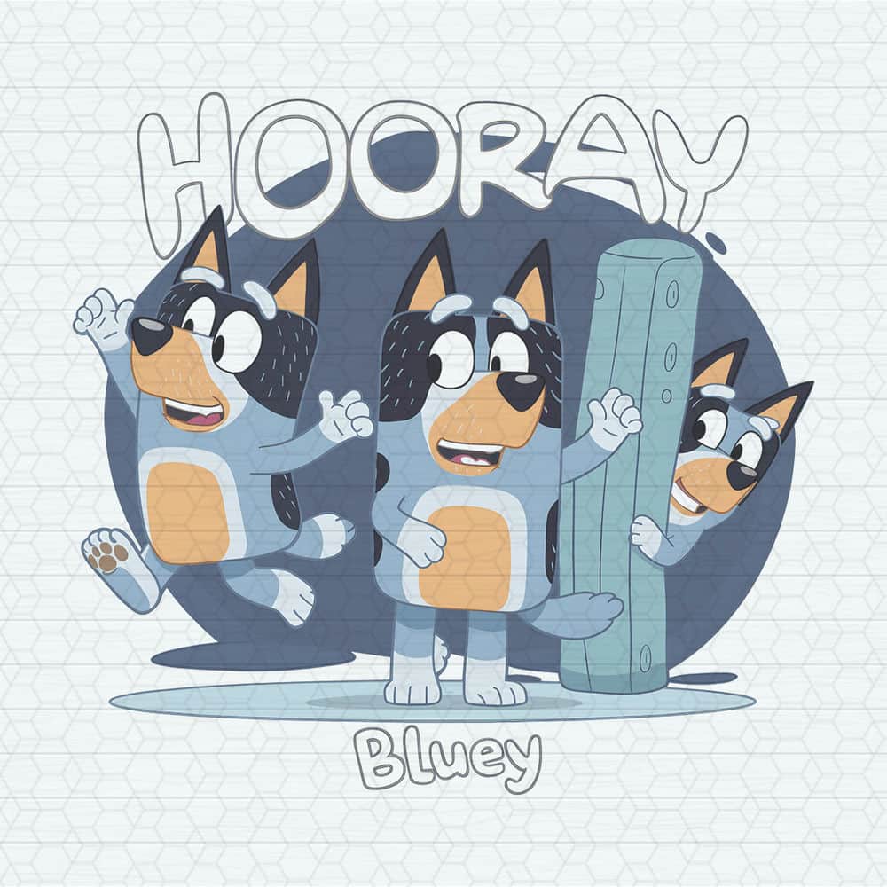 Retro Dancing Bluey Cartoon Dog PNG | Inspire Uplift