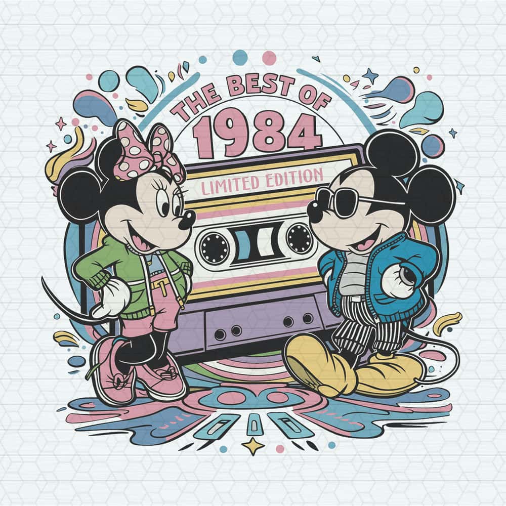 The Best Of 1984 Disney Mouse Birthday SVG | Inspire Uplift