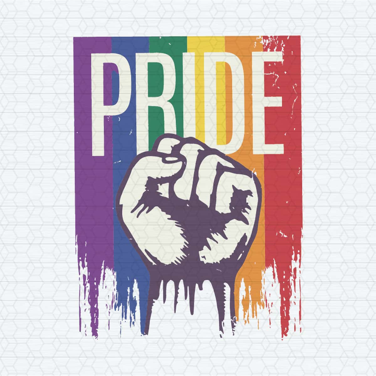 Pride Fist Bump LGBTQ Support Pride Month SVG | Inspire Uplift