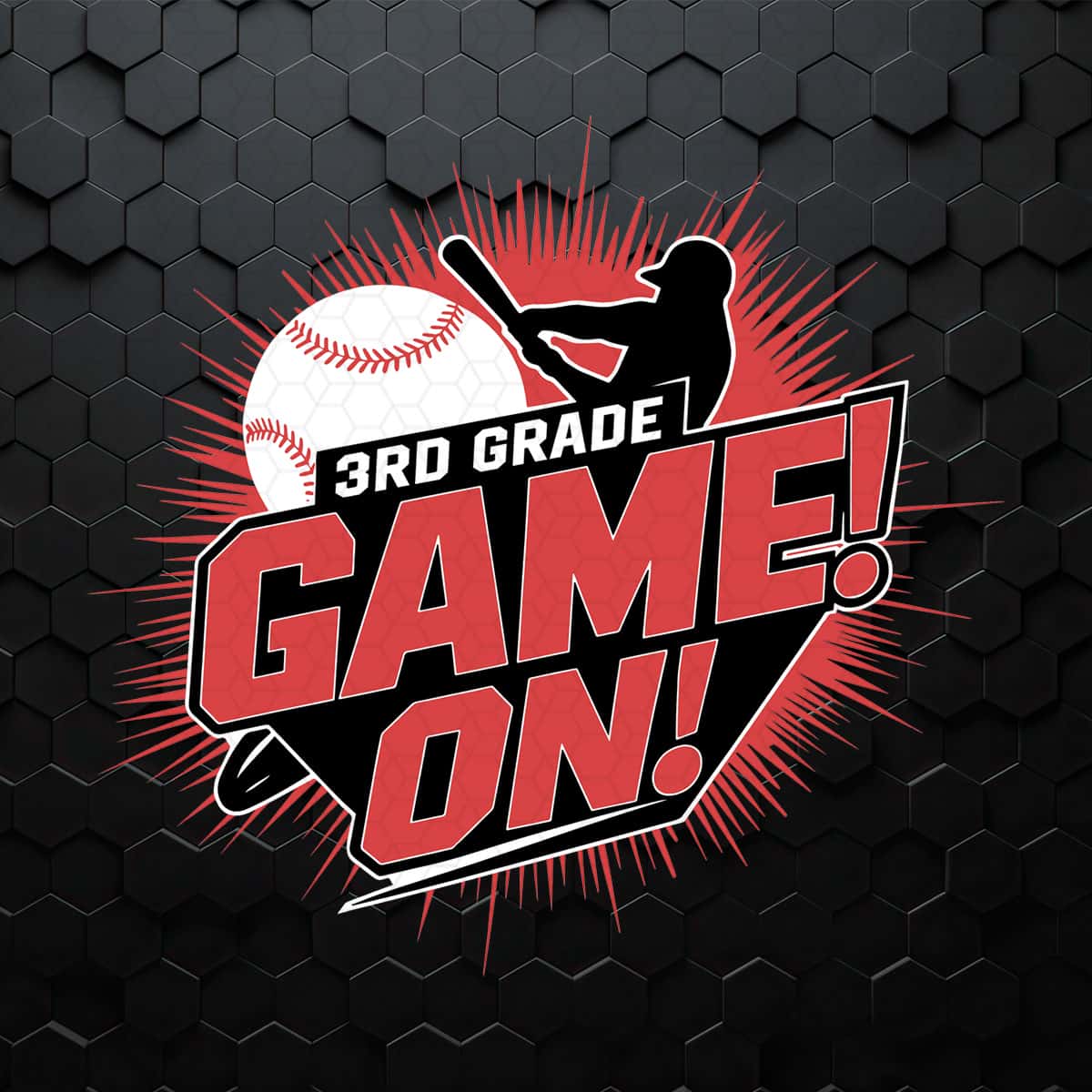 3rd Game On Grade Back To School SVG | Inspire Uplift